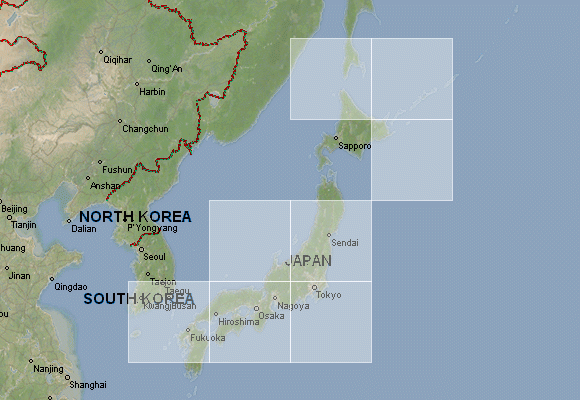Download Japan topographic maps - mapstor.com