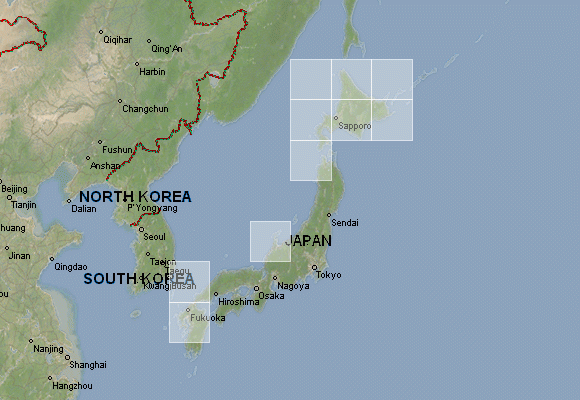 Download Japan topographic maps - mapstor.com