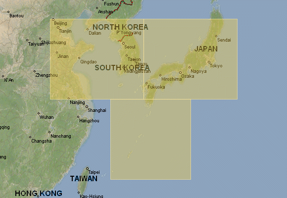 Download Japan topographic maps - mapstor.com