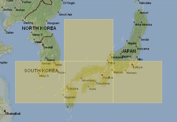 Download Japan topographic maps - mapstor.com