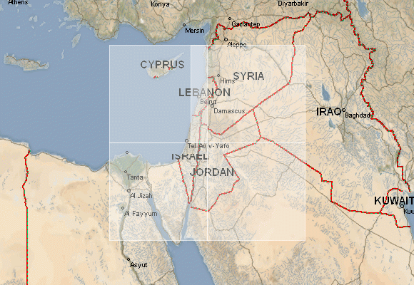 Download Jordan topographic maps - mapstor.com
