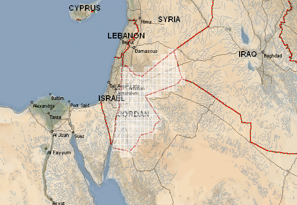 Download Jordan topographic maps - mapstor.com