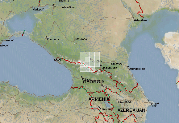 Download Kabardino-Balkaria topographic maps - mapstor.com