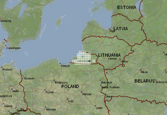 Download Kaliningrad oblast topographic maps - mapstor.com