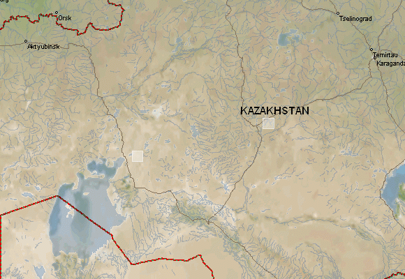 Download Kazakhstan topographic maps - mapstor.com