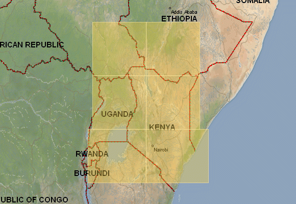 Download Kenya topographic maps - mapstor.com
