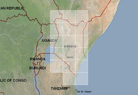 Download Kenya topographic maps - mapstor.com