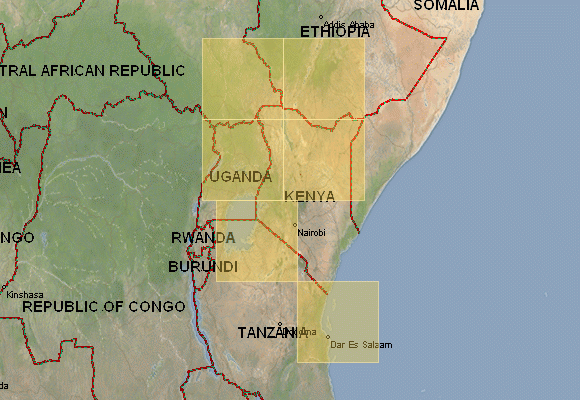 Download Kenya topographic maps - mapstor.com