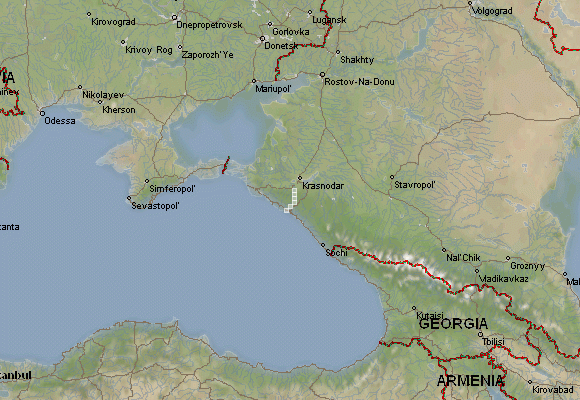 Download Krasnodar krai topographic maps - mapstor.com
