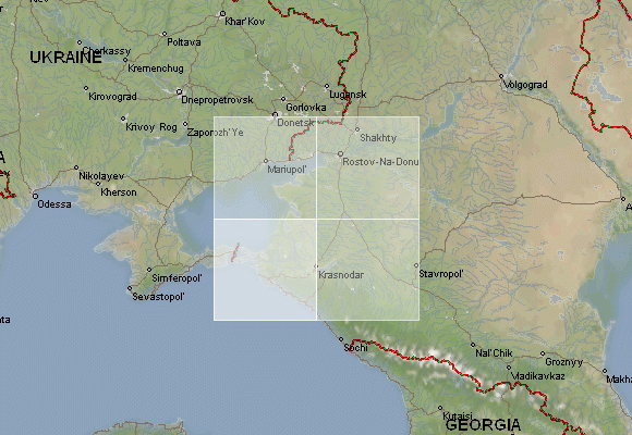 Download Krasnodar krai topographic maps - mapstor.com