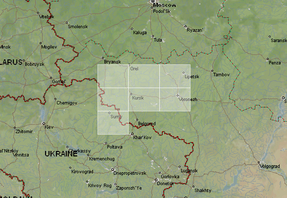 Download Kursk oblast topographic maps - mapstor.com