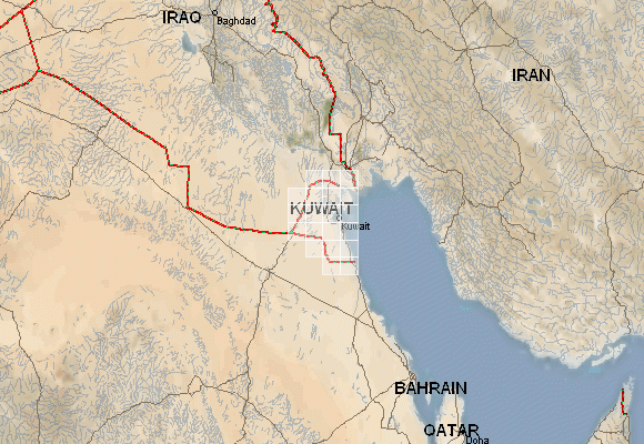 Download Kuwait topographic maps - mapstor.com