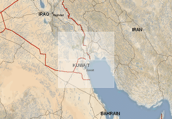 Download Kuwait topographic maps - mapstor.com