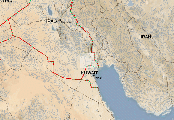Download Kuwait topographic maps - mapstor.com