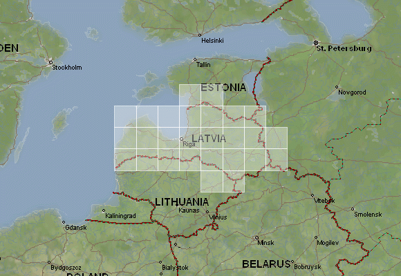 Download Latvia topographic maps - mapstor.com