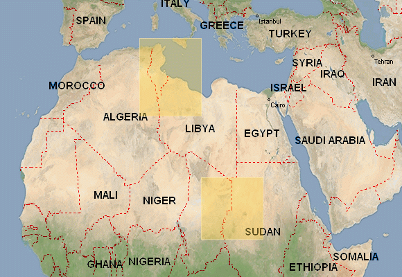 Download Libya topographic maps - mapstor.com