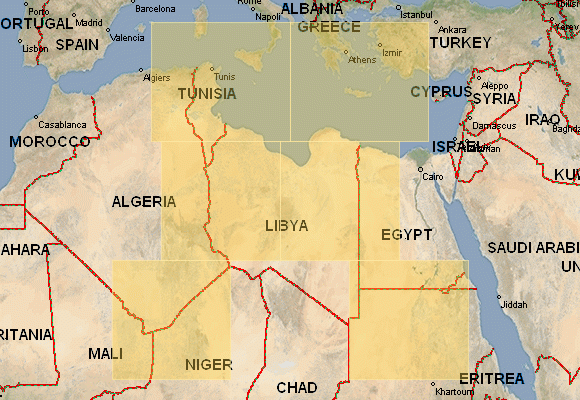 Download Libya topographic maps - mapstor.com