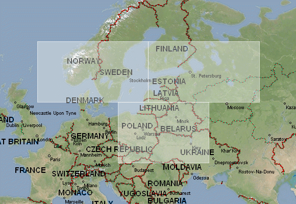 Download Lithuania topographic maps - mapstor.com