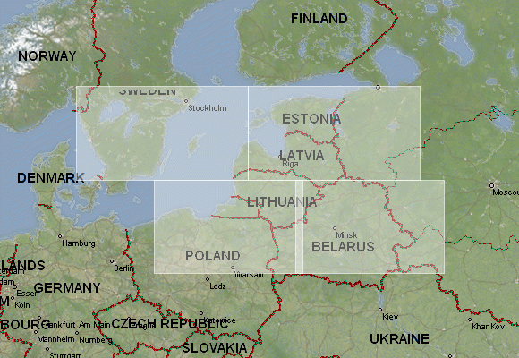 Download Lithuania topographic maps - mapstor.com