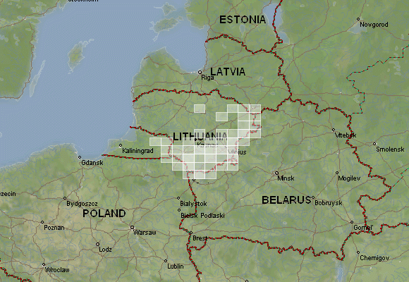 Download Lithuania topographic maps - mapstor.com