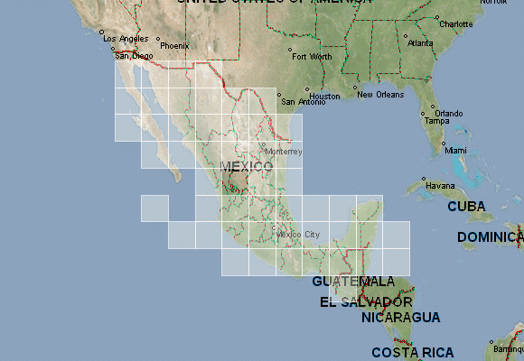 Download Mexico topographic maps - mapstor.com