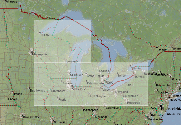 USGS topo maps of Michigan for download - mapstor.com