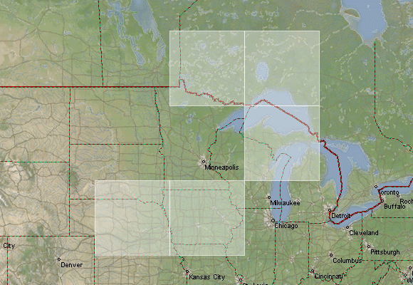 USGS topo maps of Minnesota for download - mapstor.com