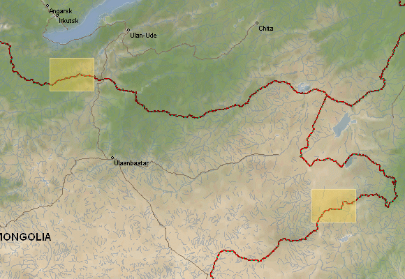 Download Mongolia topographic maps - mapstor.com