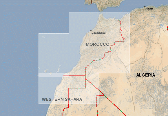 Download Morocco topographic maps - mapstor.com