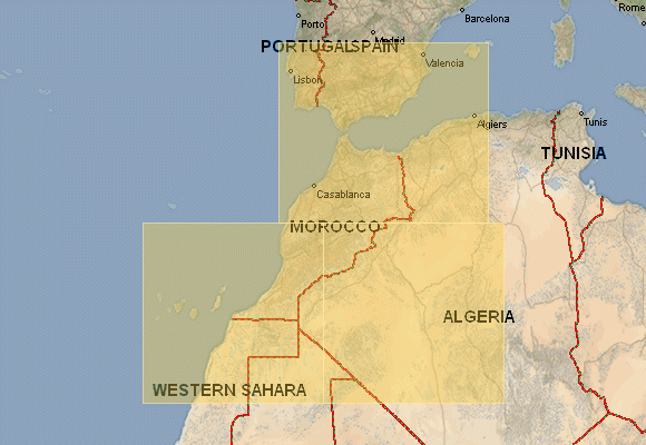 Download Morocco topographic maps - mapstor.com