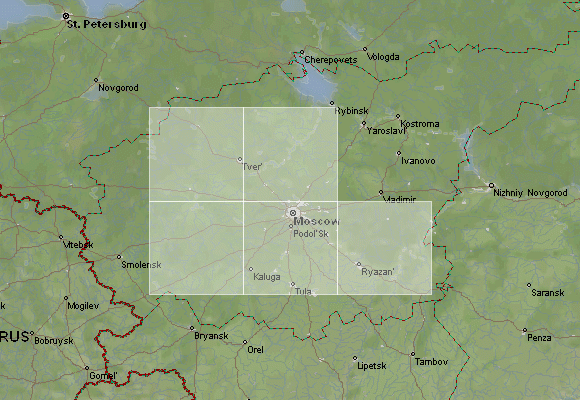 Download Moscow oblast topographic maps - mapstor.com