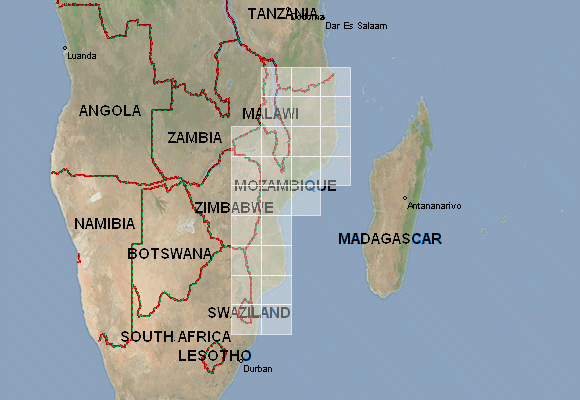 Download Mozambique topographic maps - mapstor.com