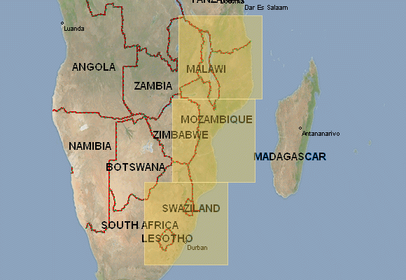 Download Mozambique topographic maps - mapstor.com