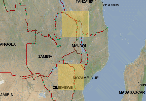 Download Mozambique topographic maps - mapstor.com