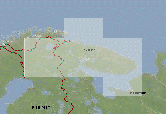 Download Murmansk oblast topographic maps - mapstor.com