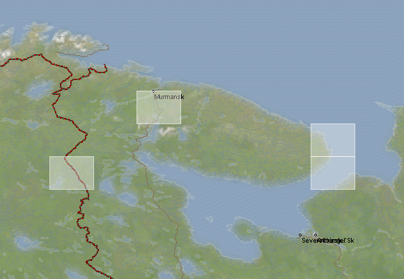 Download Murmansk oblast topographic maps - mapstor.com