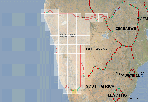 Download Namibia topographic maps - mapstor.com