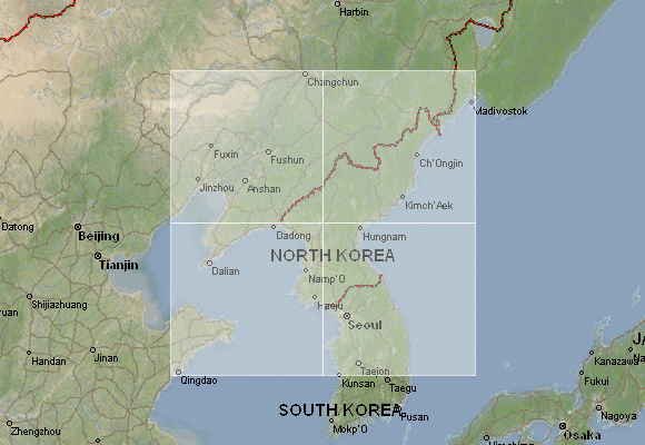 Download North Korea topographic maps - mapstor.com