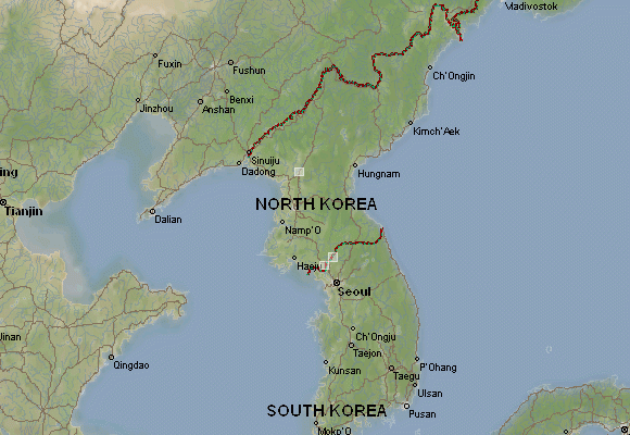 Download North Korea topographic maps - mapstor.com