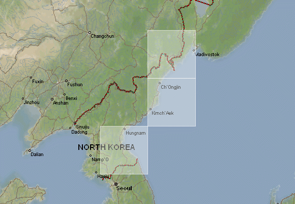 Download North Korea topographic maps - mapstor.com