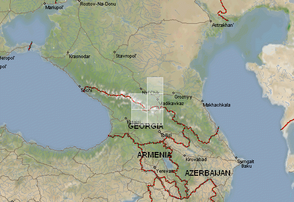 Download North Ossetia-Alania topographic maps - mapstor.com