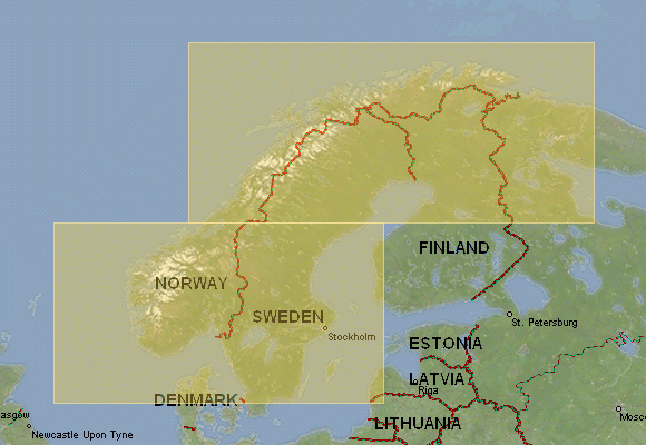 Download Norway topographic maps - mapstor.com