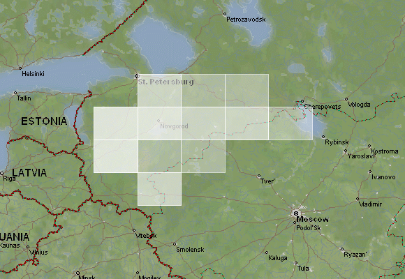 Download Novgorod oblast topographic maps - mapstor.com