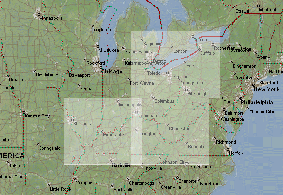 USGS topo maps of Ohio for download - mapstor.com