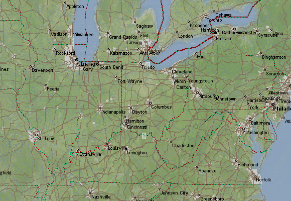 USGS topo maps of Ohio for download - mapstor.com