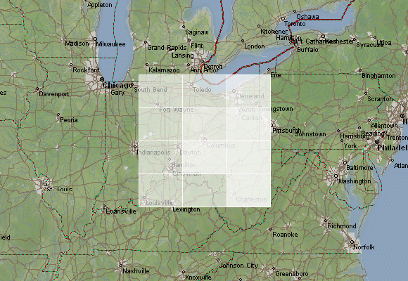 USGS topo maps of Ohio for download - mapstor.com