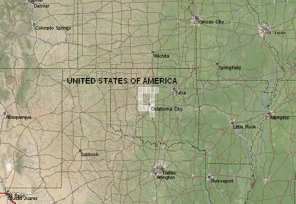 USGS topo maps of Oklahoma for download - mapstor.com