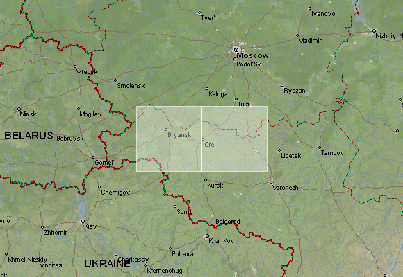 Download Orlov oblast topographic maps - mapstor.com