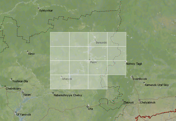 Download Perm krai topographic maps - mapstor.com