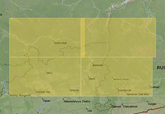 Download Perm krai topographic maps - mapstor.com